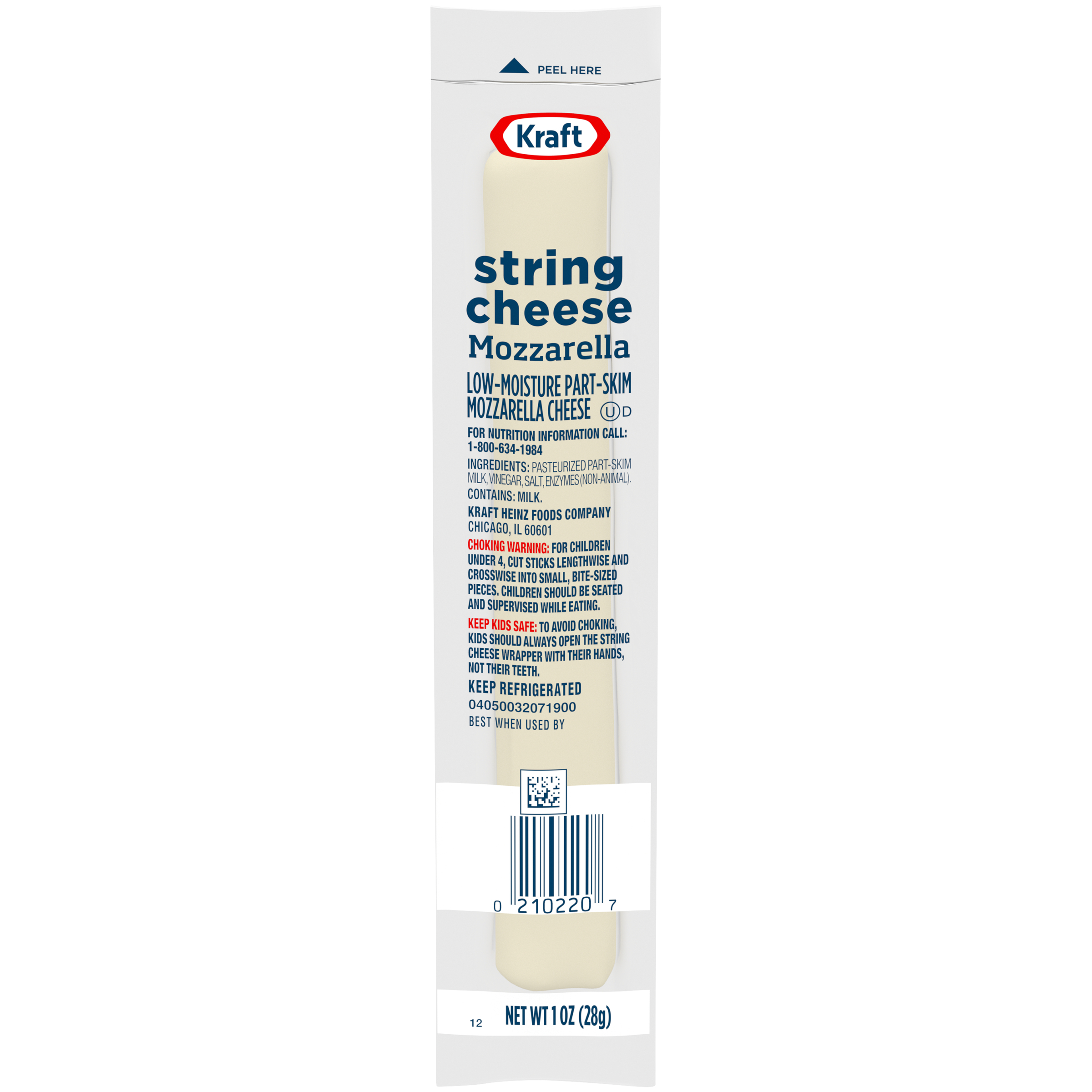 Kraft String Cheese Mozzarella Cheese Snack | Fig App